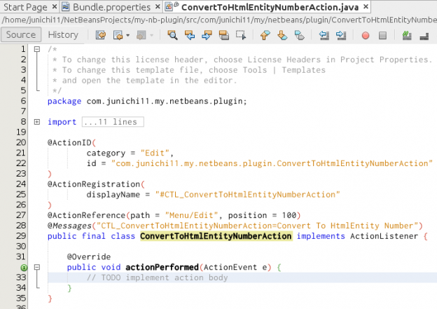 はじめてのNetBeans Plugin 開発 | junichi11.com