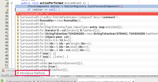はじめてのNetBeans Plugin 開発 | junichi11.com